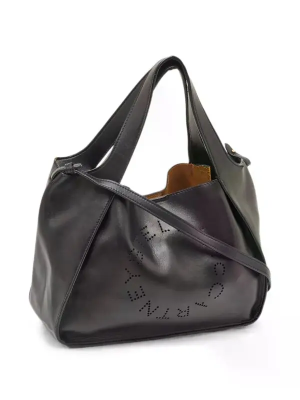 Stella McCartney Logo Perforated Tote Bag