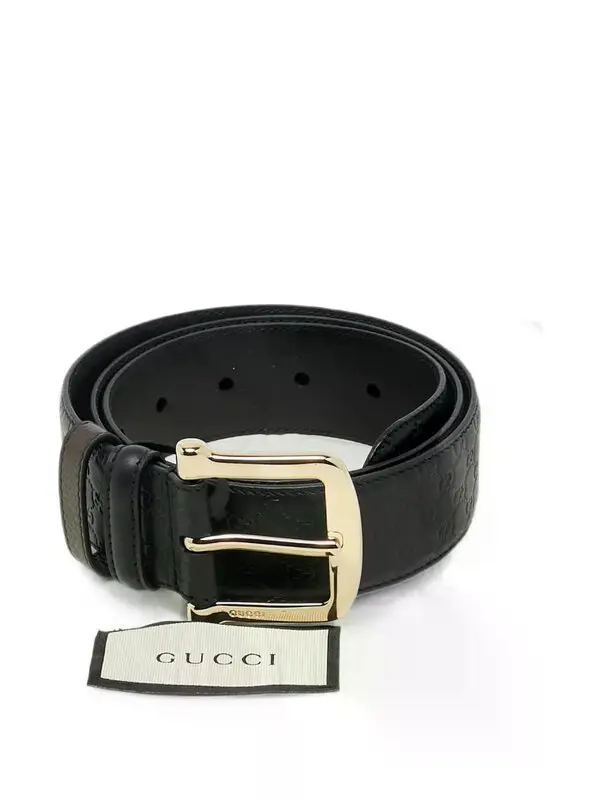 Gucci Guccissima Pin-buckle Belt