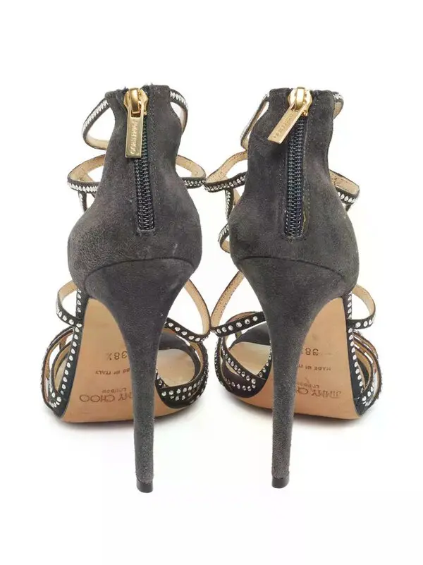 JIMMY CHOO Lance Crystal-embellished Sandals
