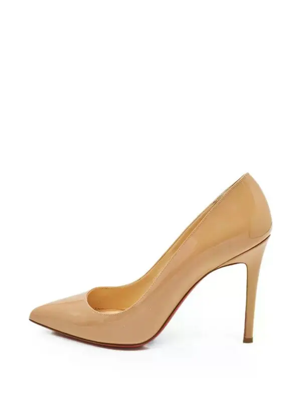 CHRISTIAN LOUBOUTIN Pigalle Pointed-toe Leather Heeled Pumps