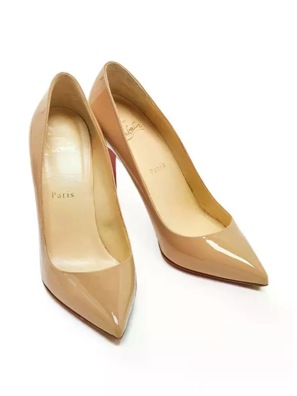 CHRISTIAN LOUBOUTIN Pigalle Pointed-toe Leather Heeled Pumps