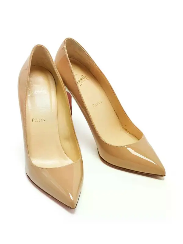 CHRISTIAN LOUBOUTIN Pigalle Pointed-toe Leather Stiletto Pumps
