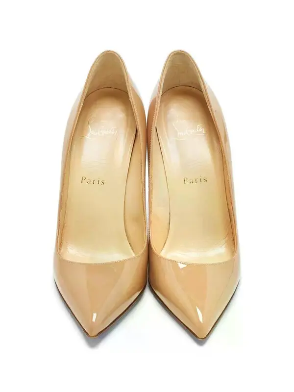 CHRISTIAN LOUBOUTIN Pigalle Pointed-toe Leather Stiletto Pumps