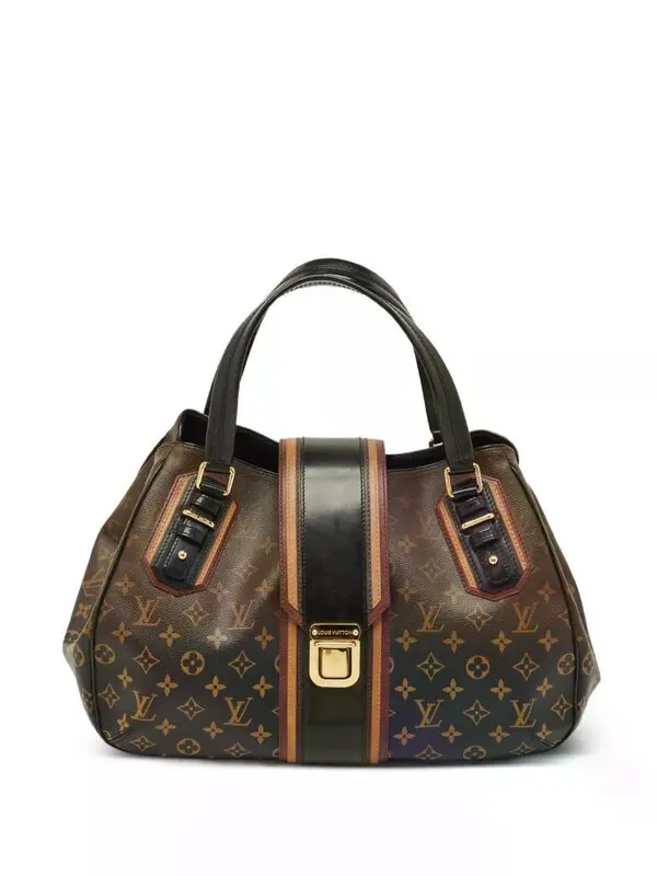 LOUIS VUITTON 2007 Mirage Griet Monogram Tote Bag - Brown