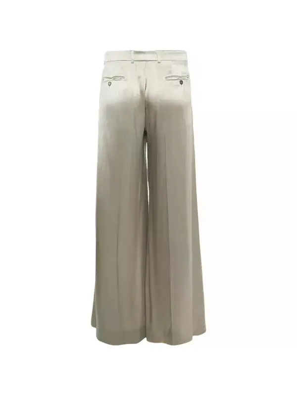 Dolce & Gabbana Wide-leg Silk Trousers