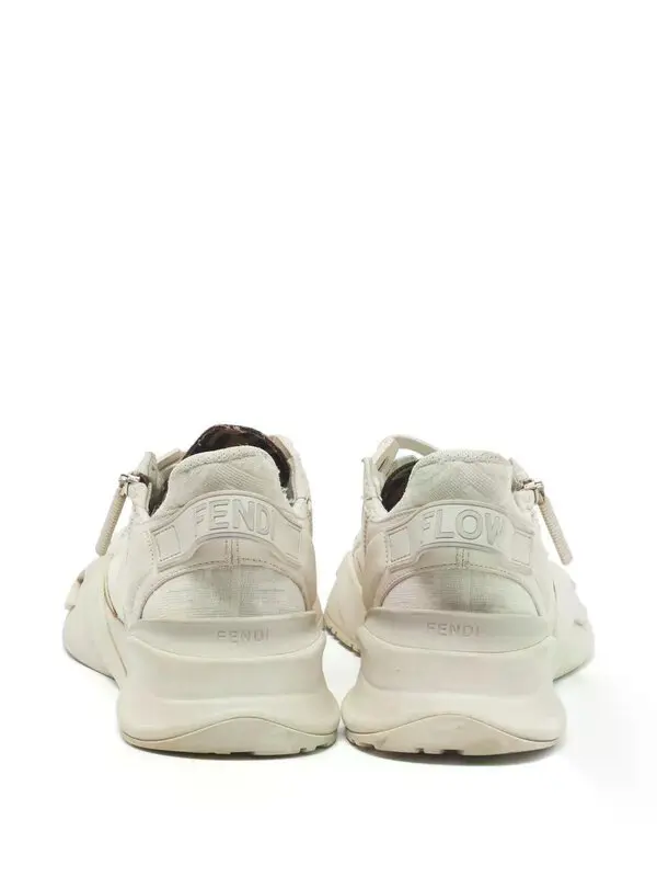 Fendi Flow Ff Canvas Sneakers