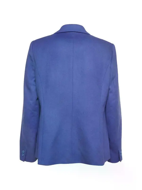 Marina Rinaldi Felt Single-breasted Blazer
