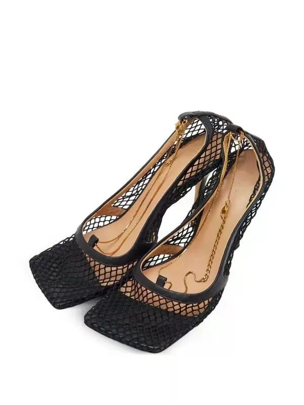 Bottega Veneta Mesh Heeled Pumps