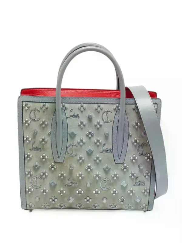CHRISTIAN LOUBOUTIN Medium Paloma Tote Bag - Grey