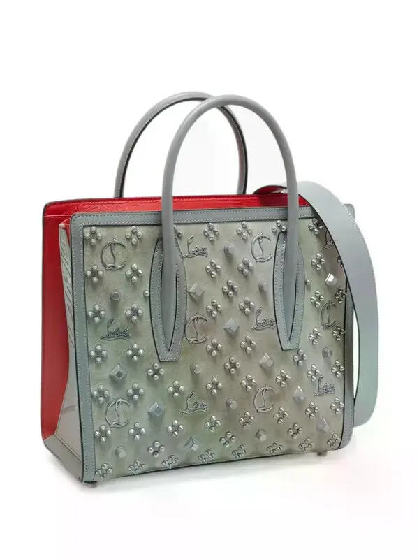 CHRISTIAN LOUBOUTIN Medium Paloma Tote Bag - Grey