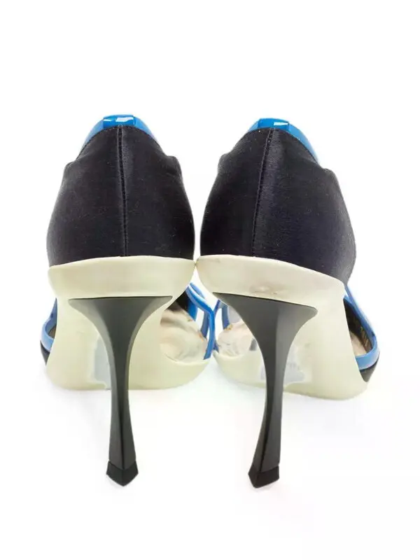 Dior Cut-out Patent Leather Pumps