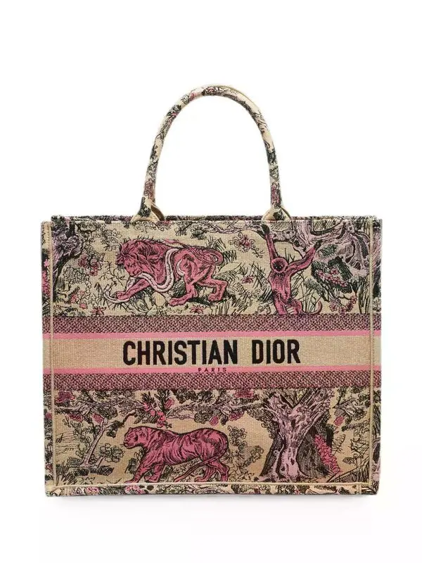 Dior 2024 Toile De Jouy Book Tote Bag