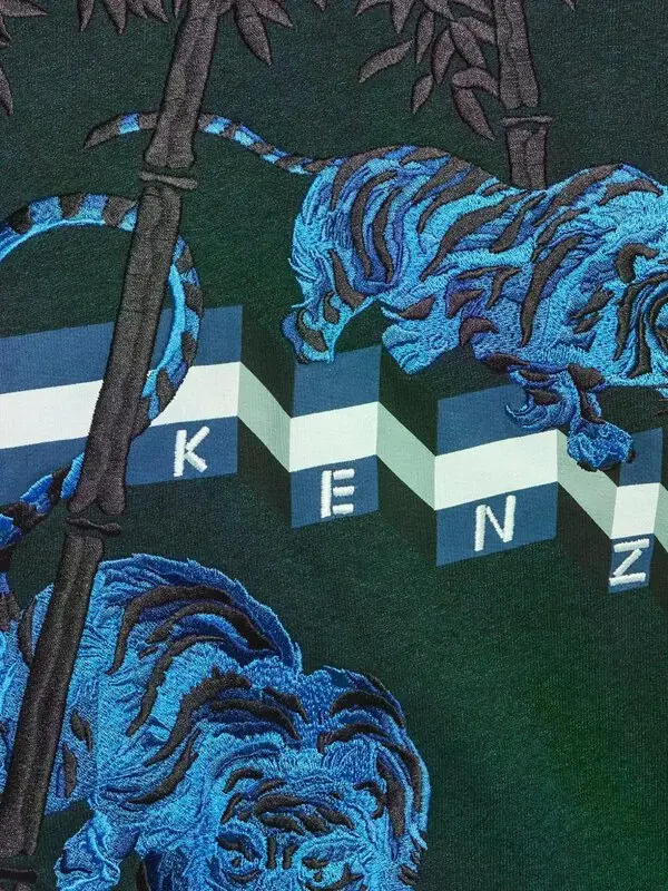 Kenzo Bamboo Tiger-motif Sweater