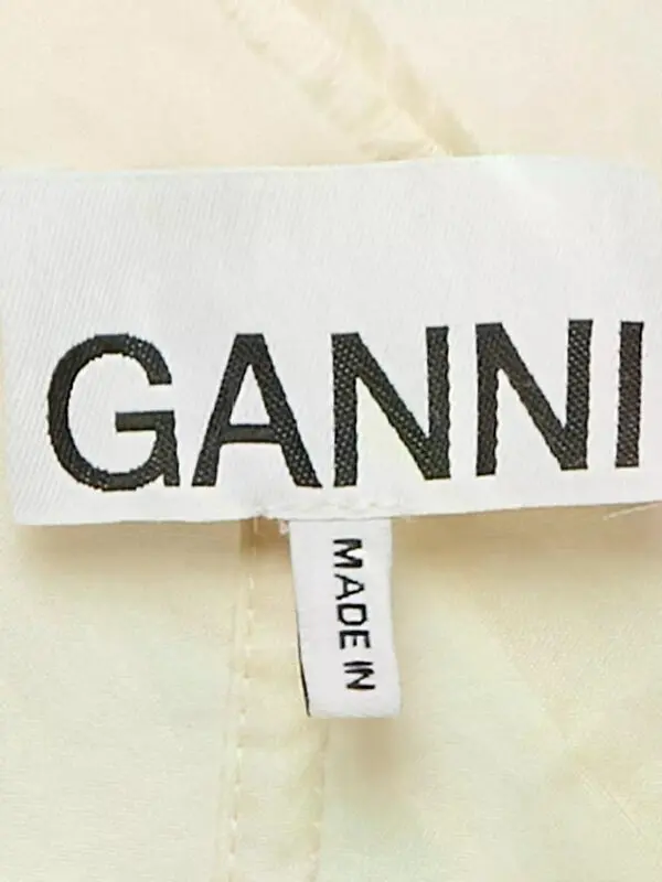 GANNI Striped Mini Dress