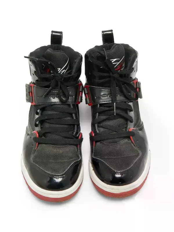 JORDAN Flight 45 Patent Leather Sneakers
