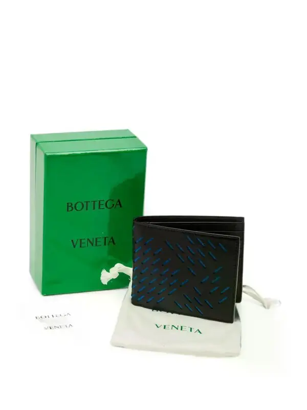 Bottega Veneta Perforated Bifold Wallet