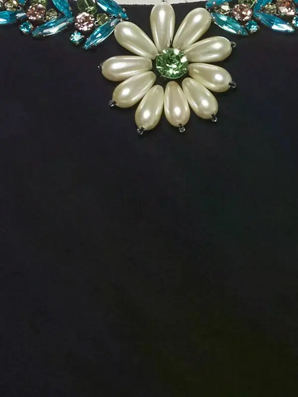 Miu Miu Embellished Sleeveless Mini Dress