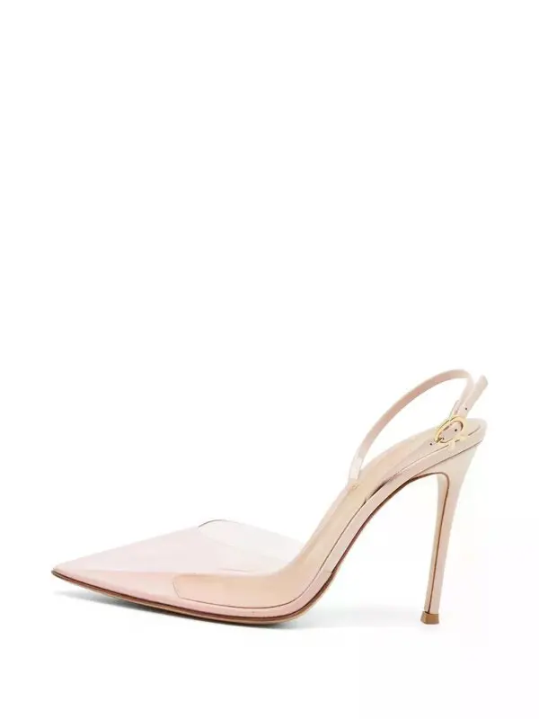 GIANVITO ROSSI Ribbon D'orsay Pumps