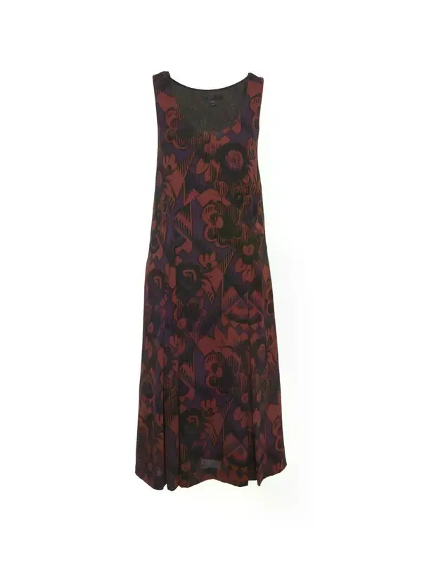 Burberry Mini Floral-print Silk Dress