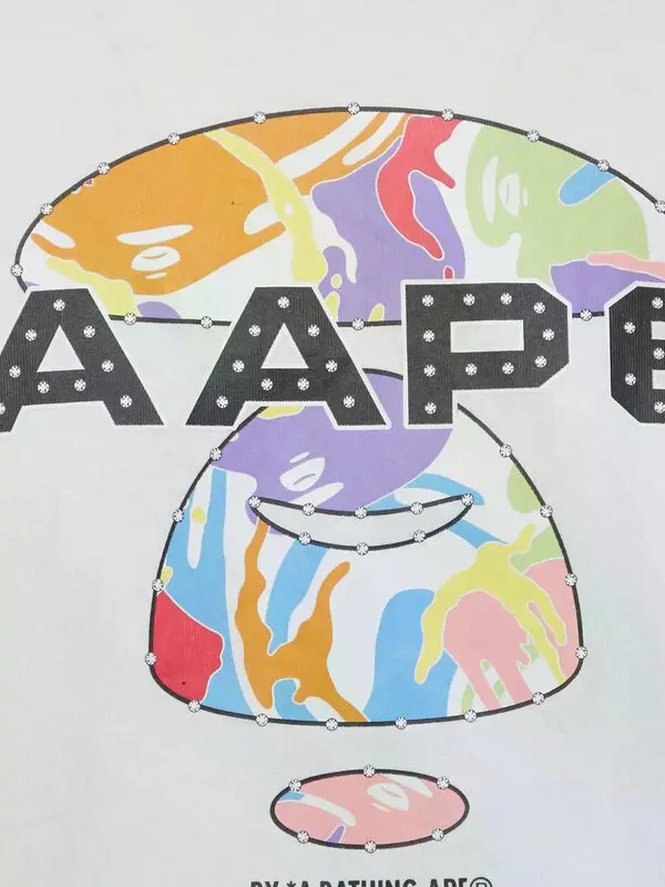A BATHING APE Logo-print Short-sleeve T-shirt