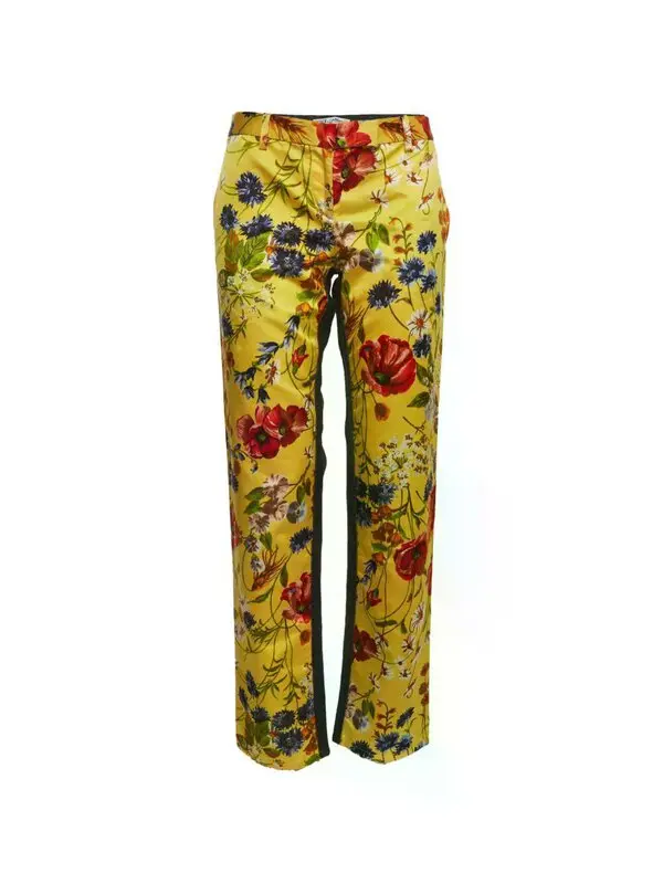 Dolce & Gabbana Floral-print Jeans
