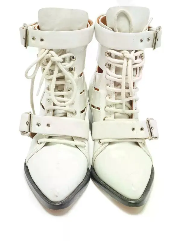 Chloé Rylee Cut-out Ankle Boots