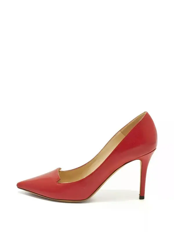 JIMMY CHOO Avril Pointed-toe Pumps - Red