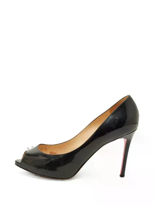 CHRISTIAN LOUBOUTIN Very Privé Peep-toe Pumps