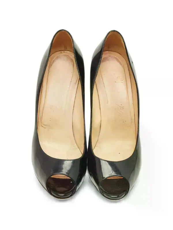 CHRISTIAN LOUBOUTIN Very Privé Peep-toe Pumps