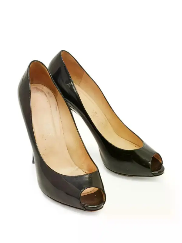 CHRISTIAN LOUBOUTIN Very Privé Peep-toe Pumps