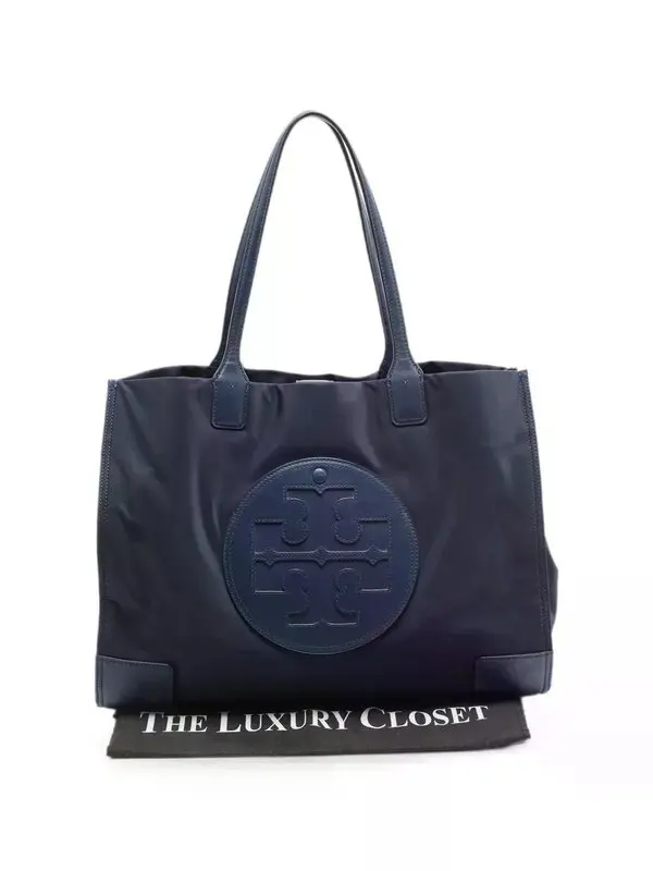 Tory Burch Ella Logo-patch Tote Bag