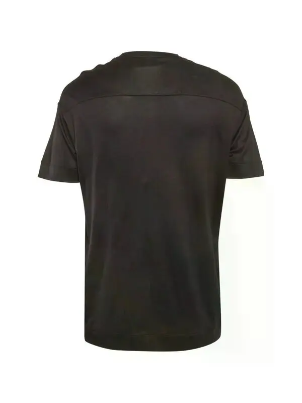 Emporio Armani Logo-print T-shirt - Black