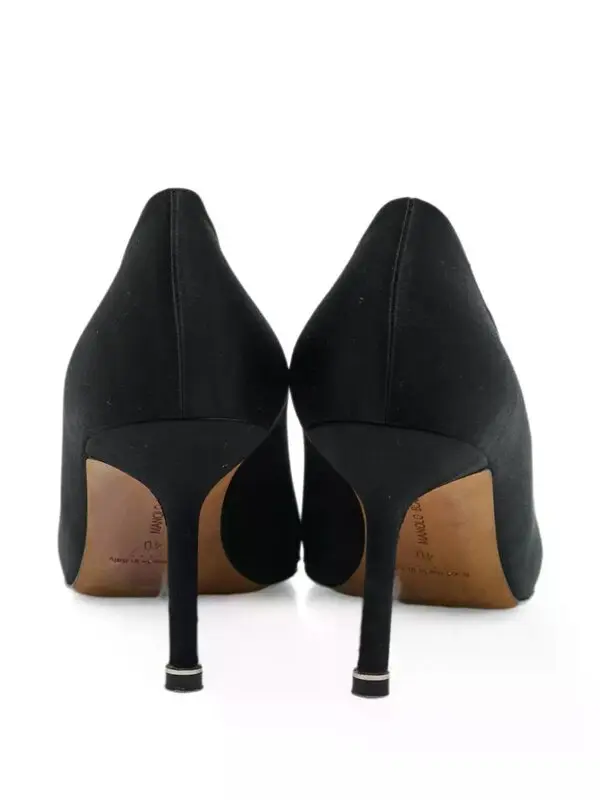 Manolo Blahnik Hangisi Crystal-buckle Pumps