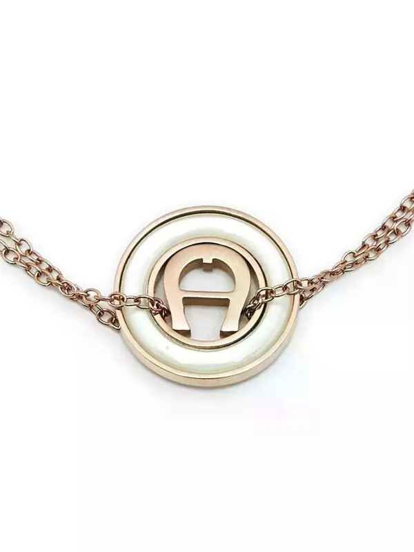 AIGNER Rose Gold-plated Metal Link Bracelet