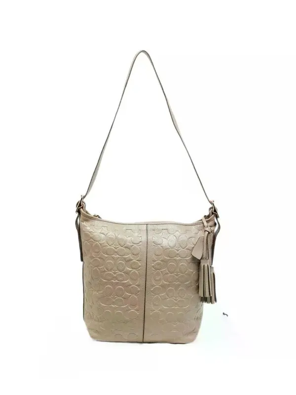 COACH Legacy Tassel Shoulder Bag