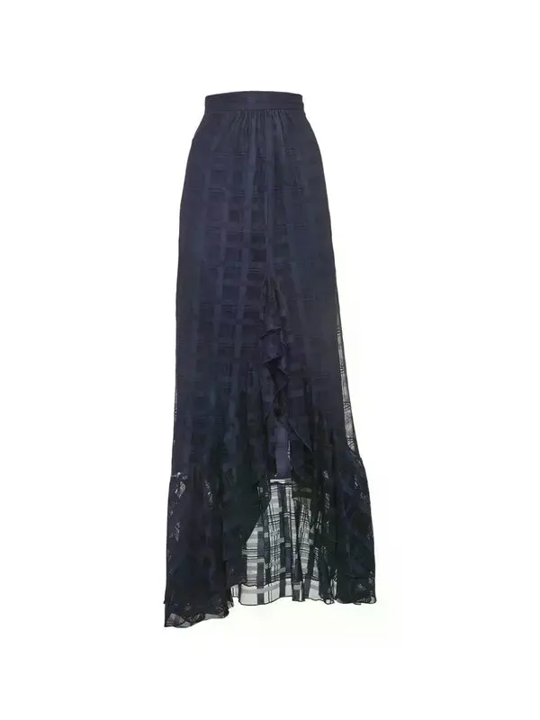Just Cavalli Ruffled Maxi Skirt