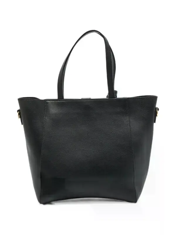Balenciaga Small Hourglass Leather Tote Bag