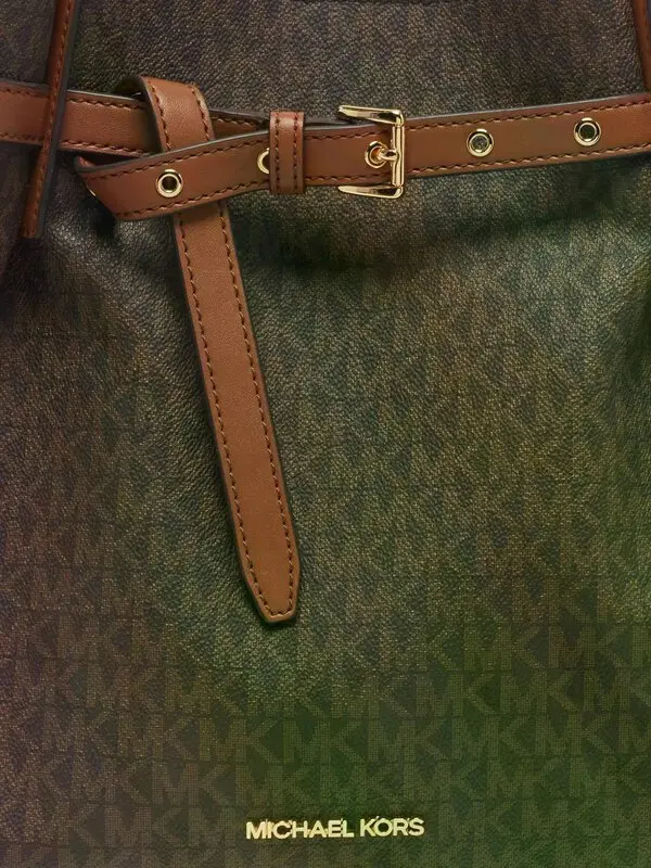 Michael Kors Large Emilia Belted Shoulder Bag