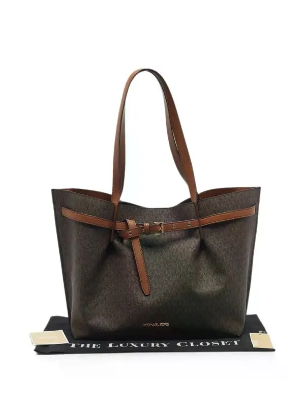 Michael Kors Large Emilia Belted Shoulder Bag