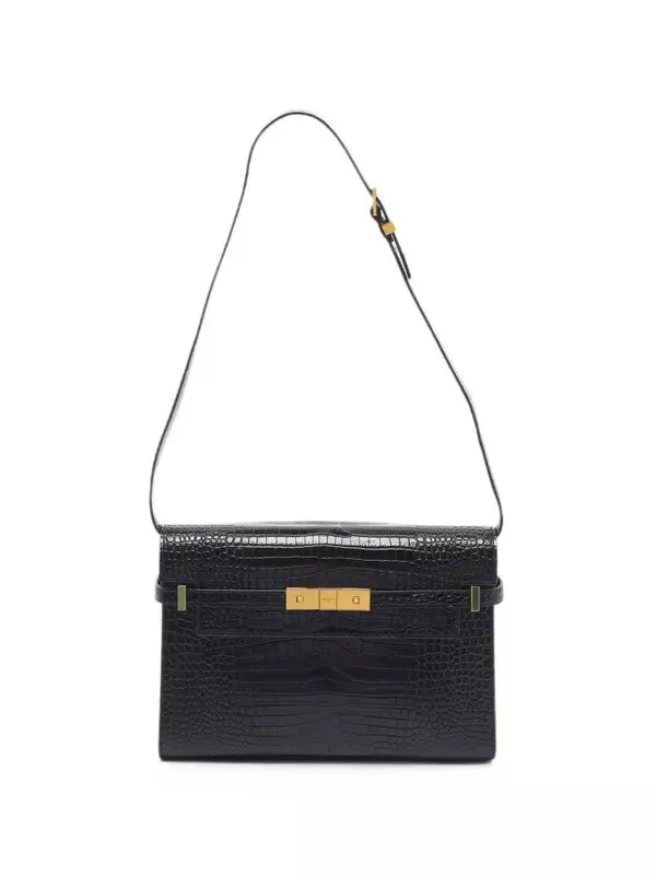 Saint Laurent 2021 Medium Manhattan Shoulder Bag - Black