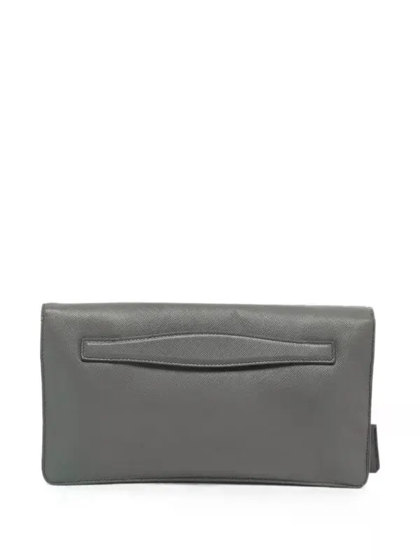 Prada Saffiano Soft Clutch Bag