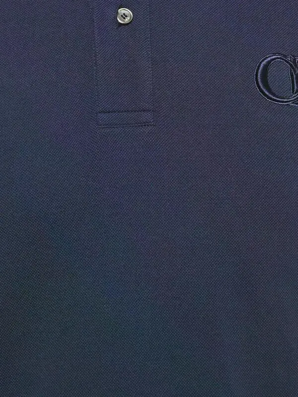 Dior Logo Embroidered Polo Shirt