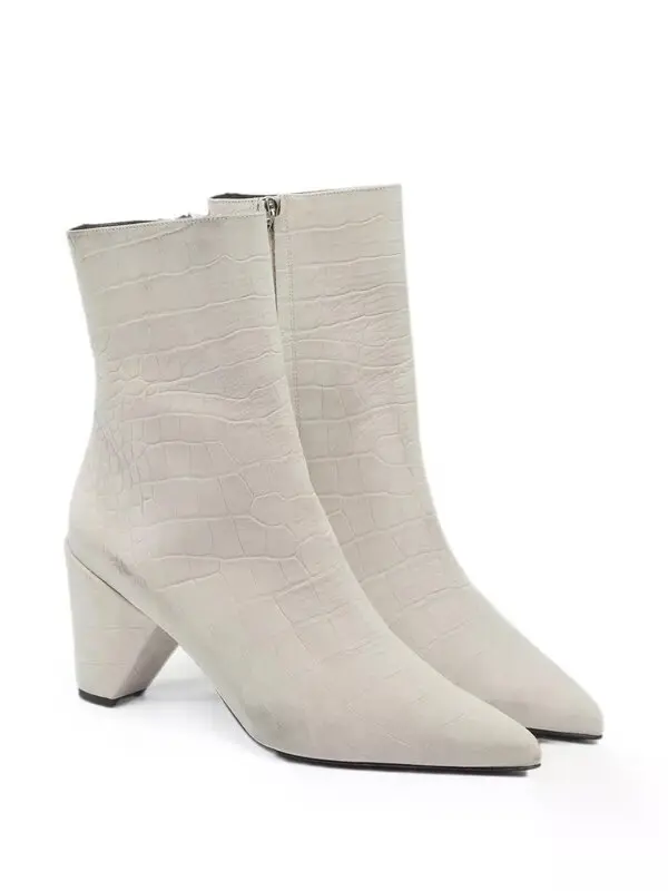Amiri Pointed-toe Heeled Ankle Boots