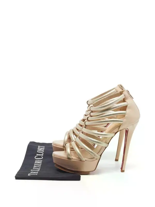 CHRISTIAN LOUBOUTIN Strappy Platform Sandals