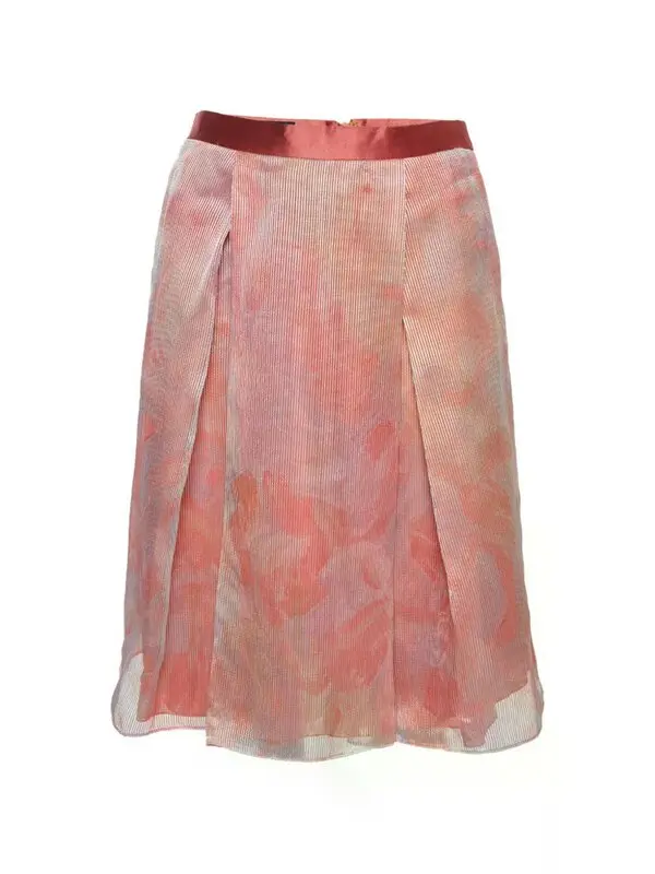 Emporio Armani Pleated Midi Skirt