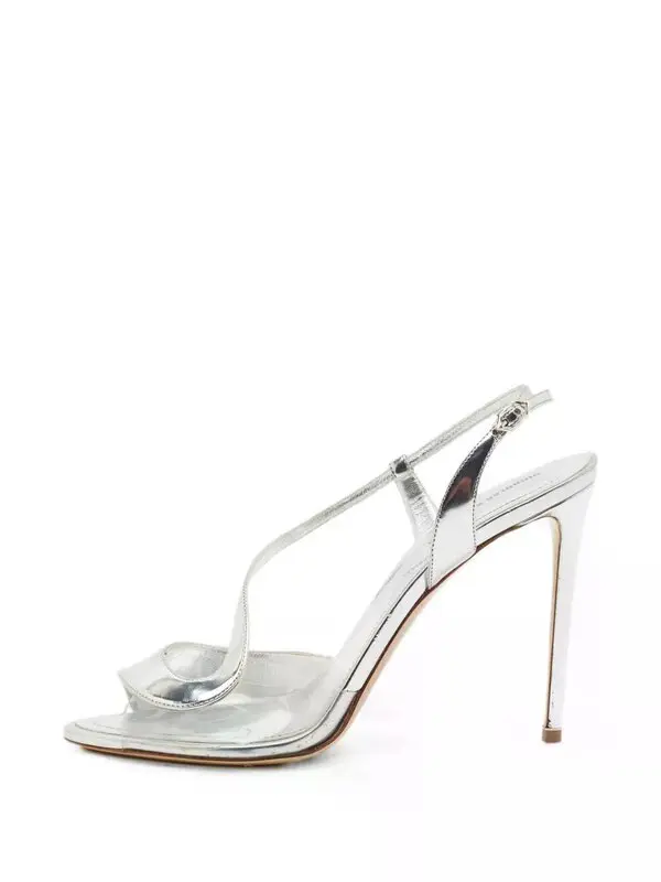 NICHOLAS KIRKWOOD Transparent Slingback Sandals - White