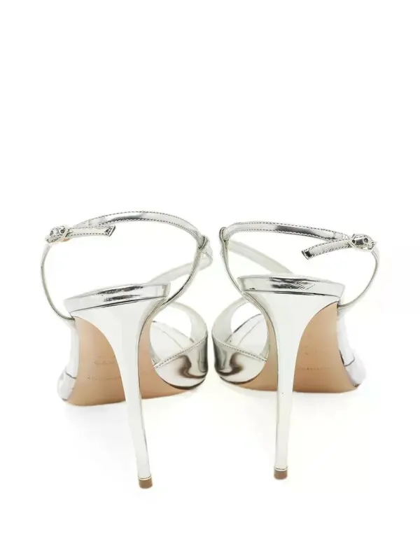 NICHOLAS KIRKWOOD Metallic Slingback Sandals