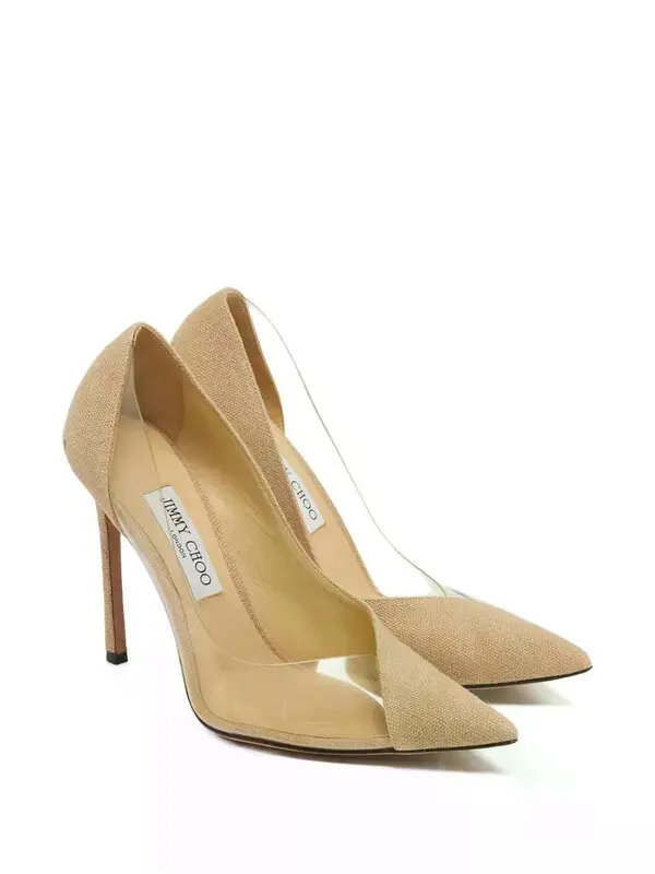 JIMMY CHOO Cass Slip-on Heeled Pumps