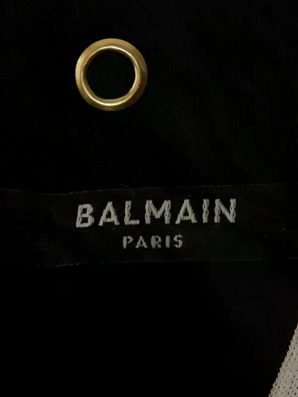 Balmain High-neck Midi Dress