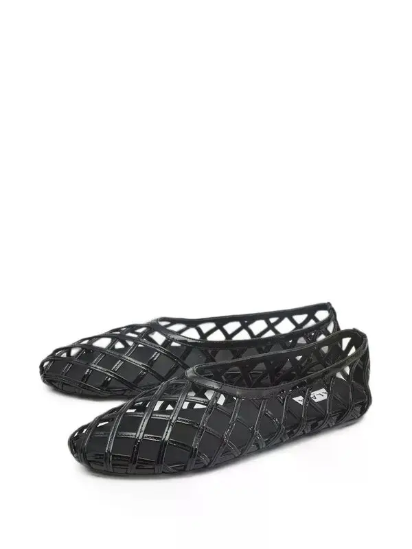 Alaïa Cage Ballet Flats - Black